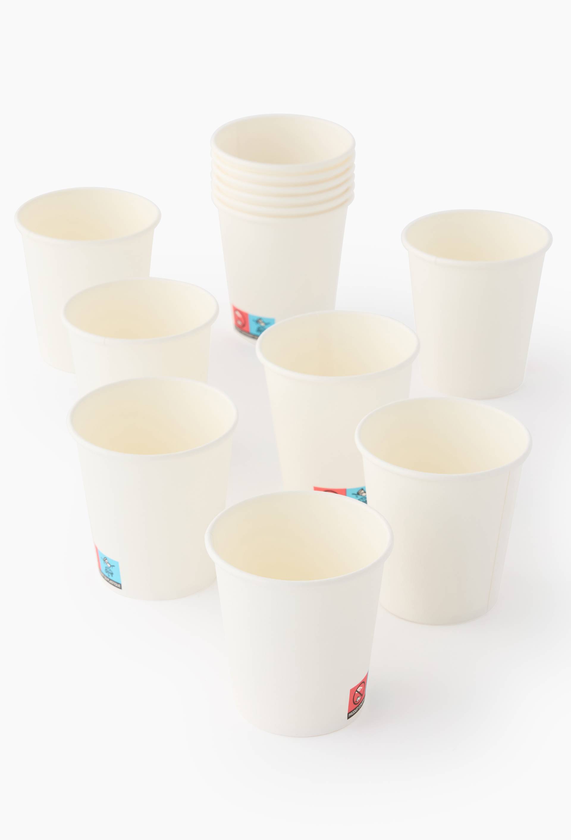 10 gobelets en carton, 25cl MONOPRIX