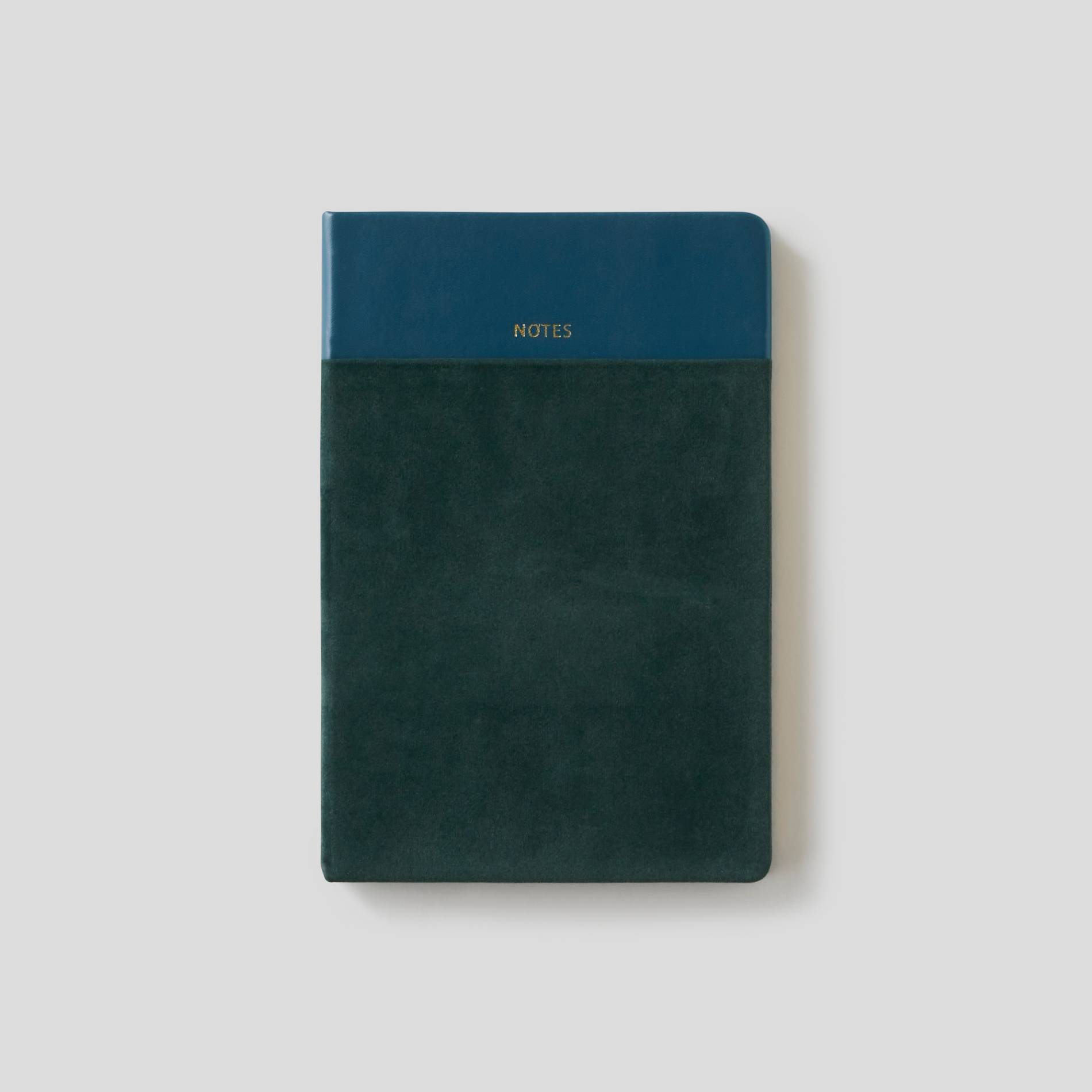 Carnet velvet, format A5 VERT 0 Monoprix Maison