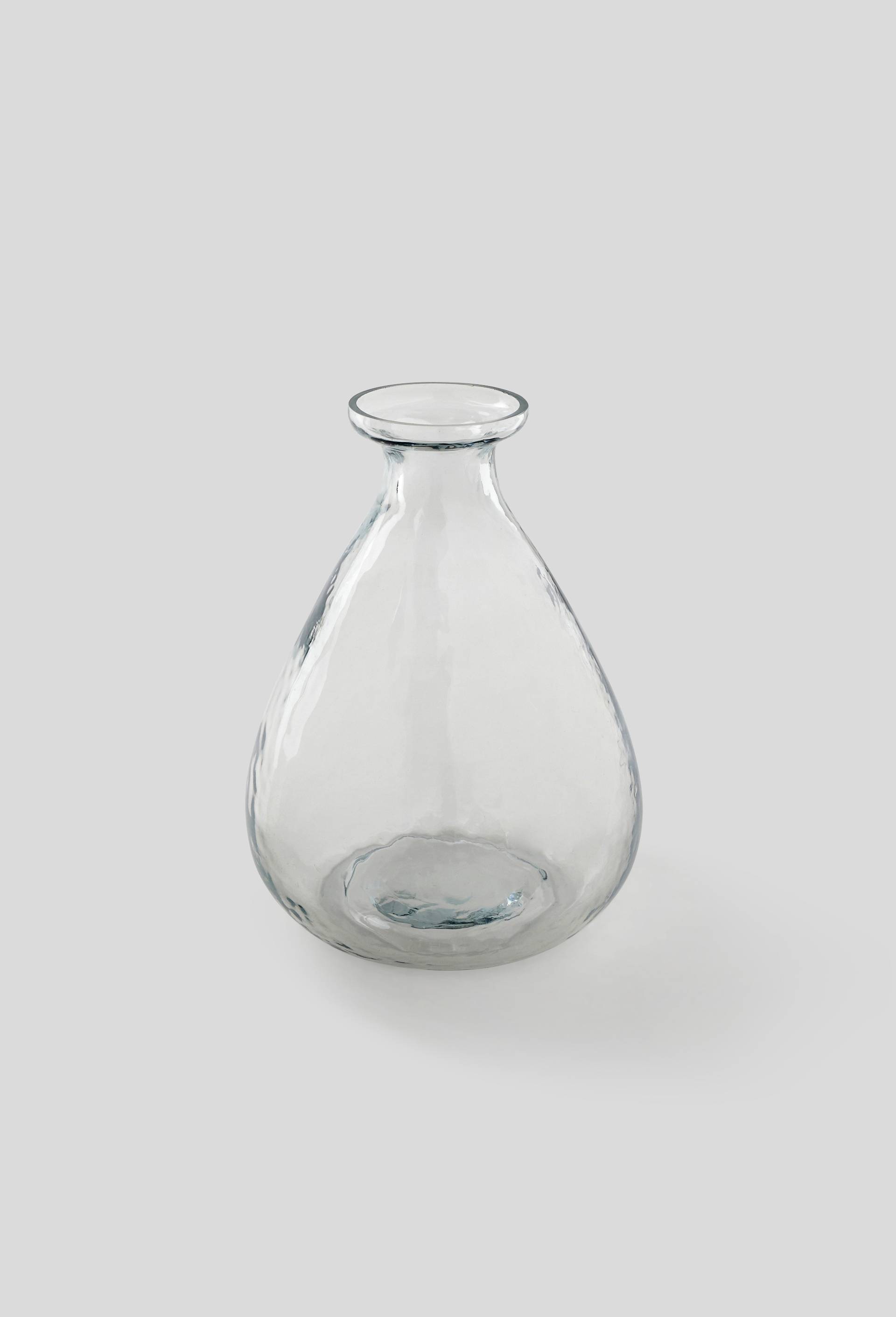 Petit vase en verre TRANSPARENT Monoprix Maison