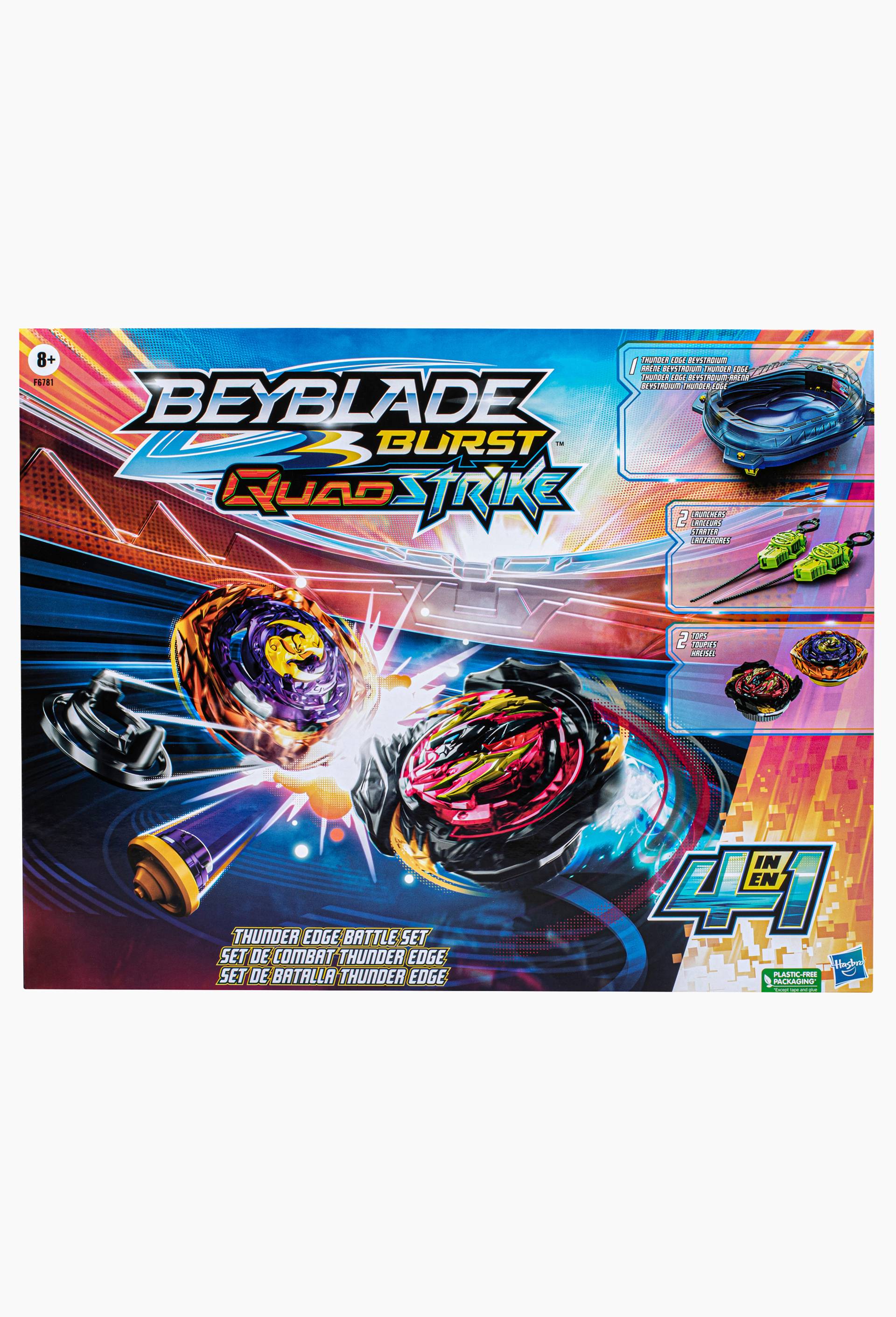 Beyblade burst quadstrike - Set de combat light ignite MULTICO HASBRO