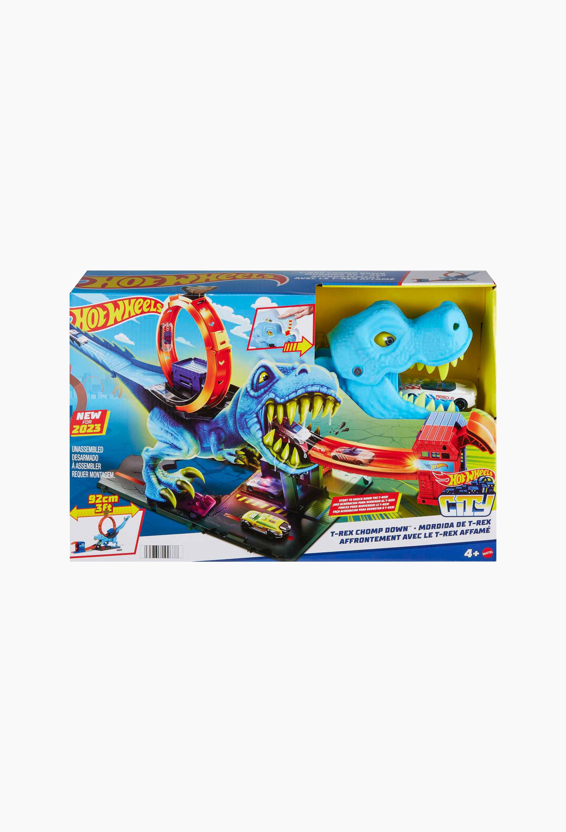 Hot Wheels - Circuit T-Rex chomp down MULTICO Mattel