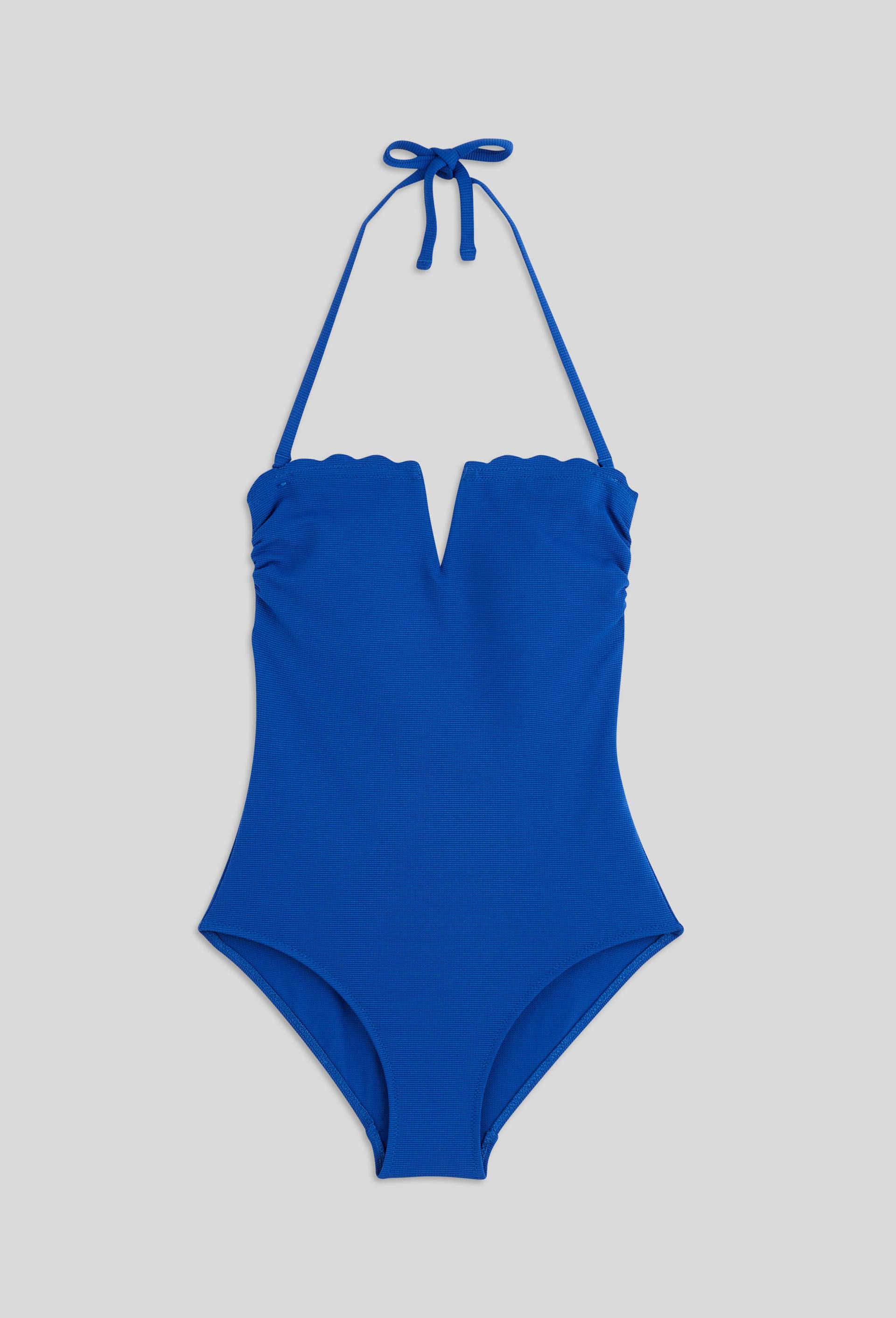 Maillot de bain 1 pièce ZOE, matière recyclée BLEU pour femme MONOPRIX