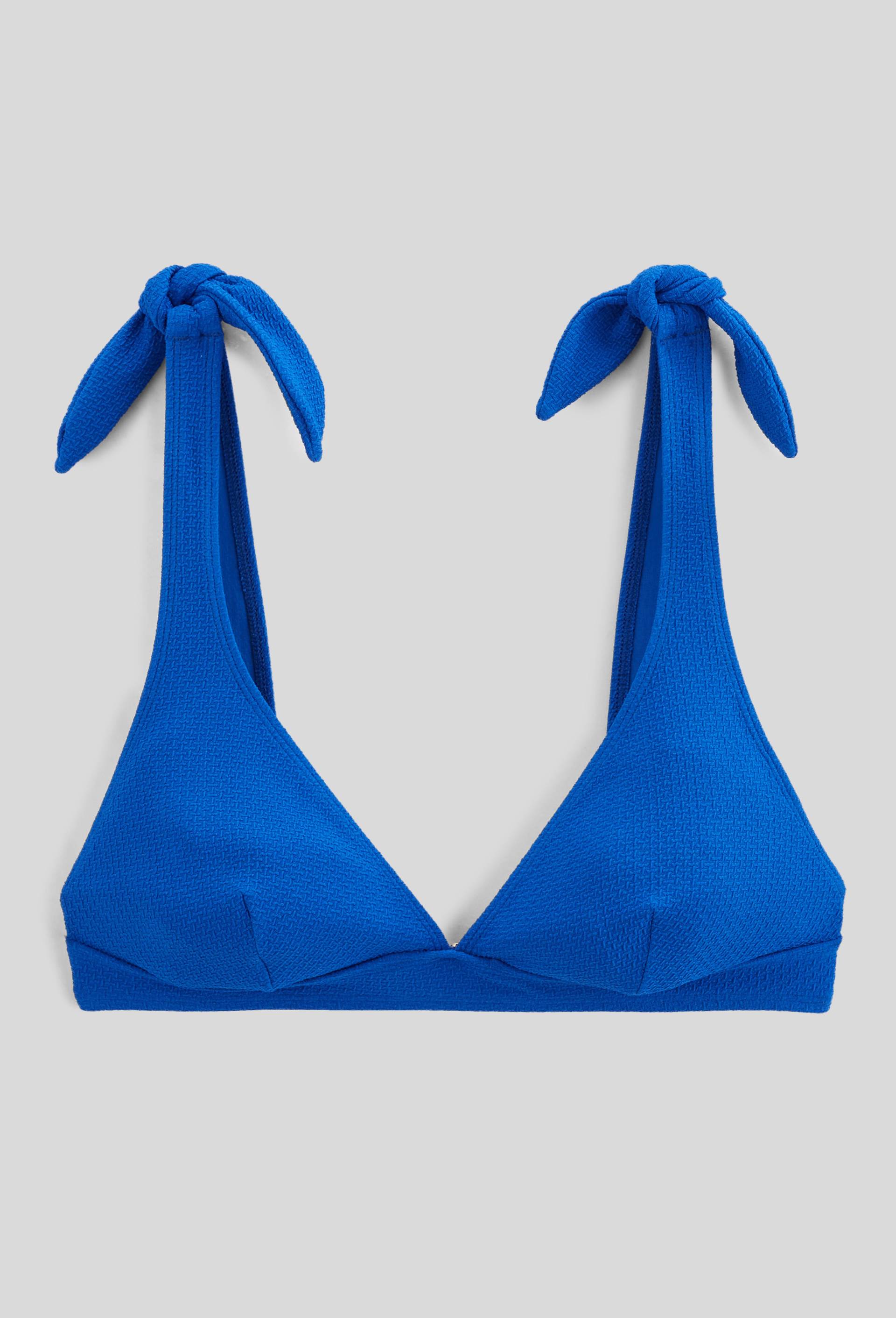 Haut de maillot de bain VALERIA, matière recyclée BLEU pour femme MONOPRIX