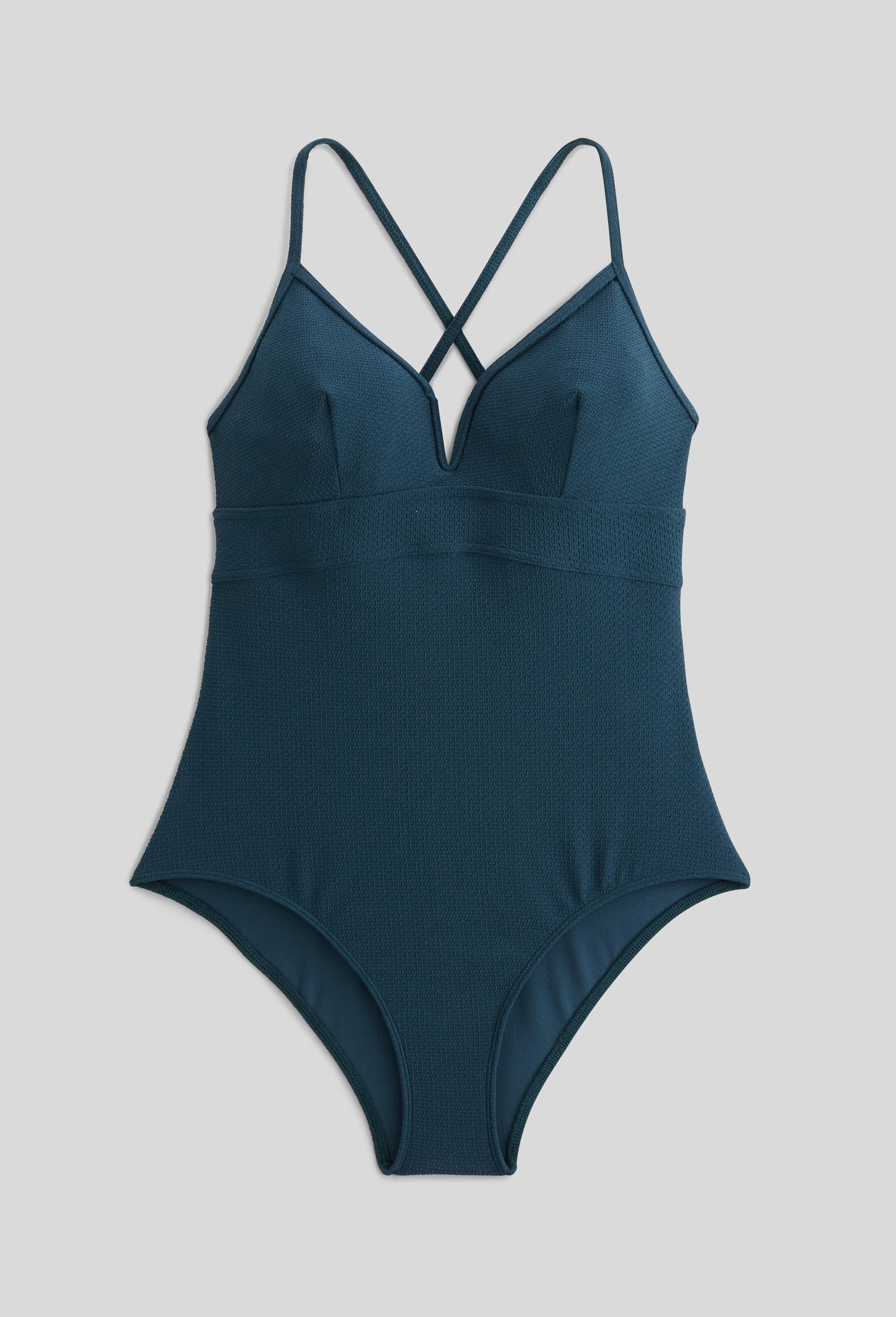 Maillot de bain 1 pièce PATTY BLEU pour femme MONOPRIX