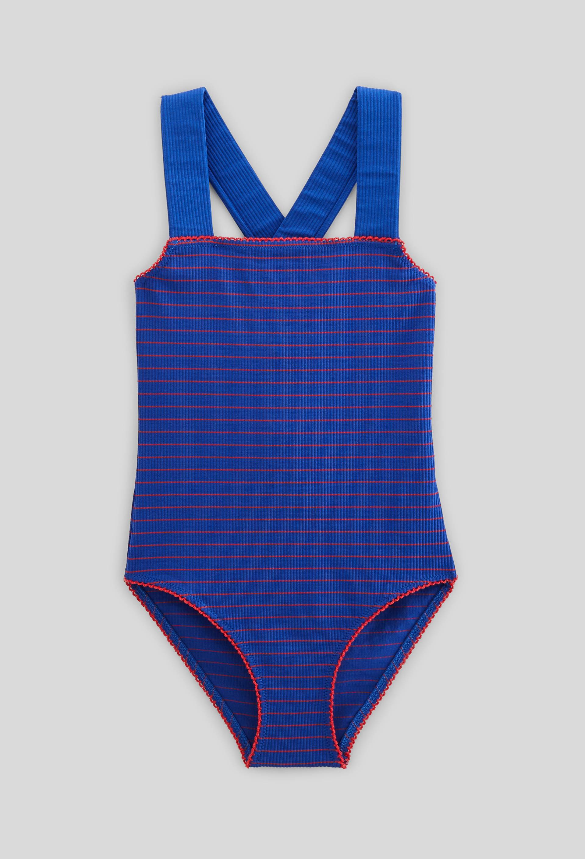 Maillot de bain 1 pièce imprimé BLEU pour enfant MONOPRIX