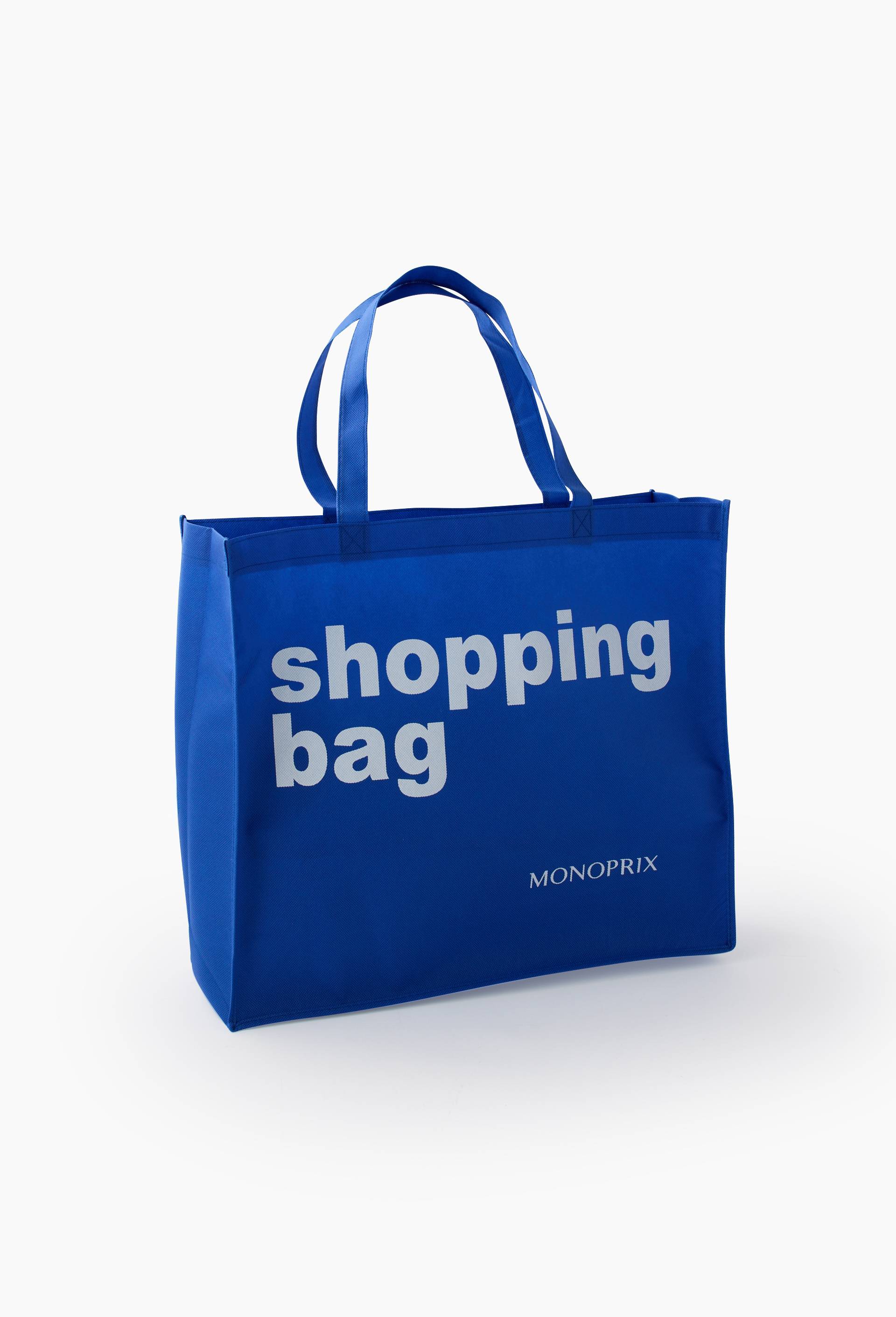 Sac shopping bag, polypropylène non tissé,45x14x40 cm MONOPRIX