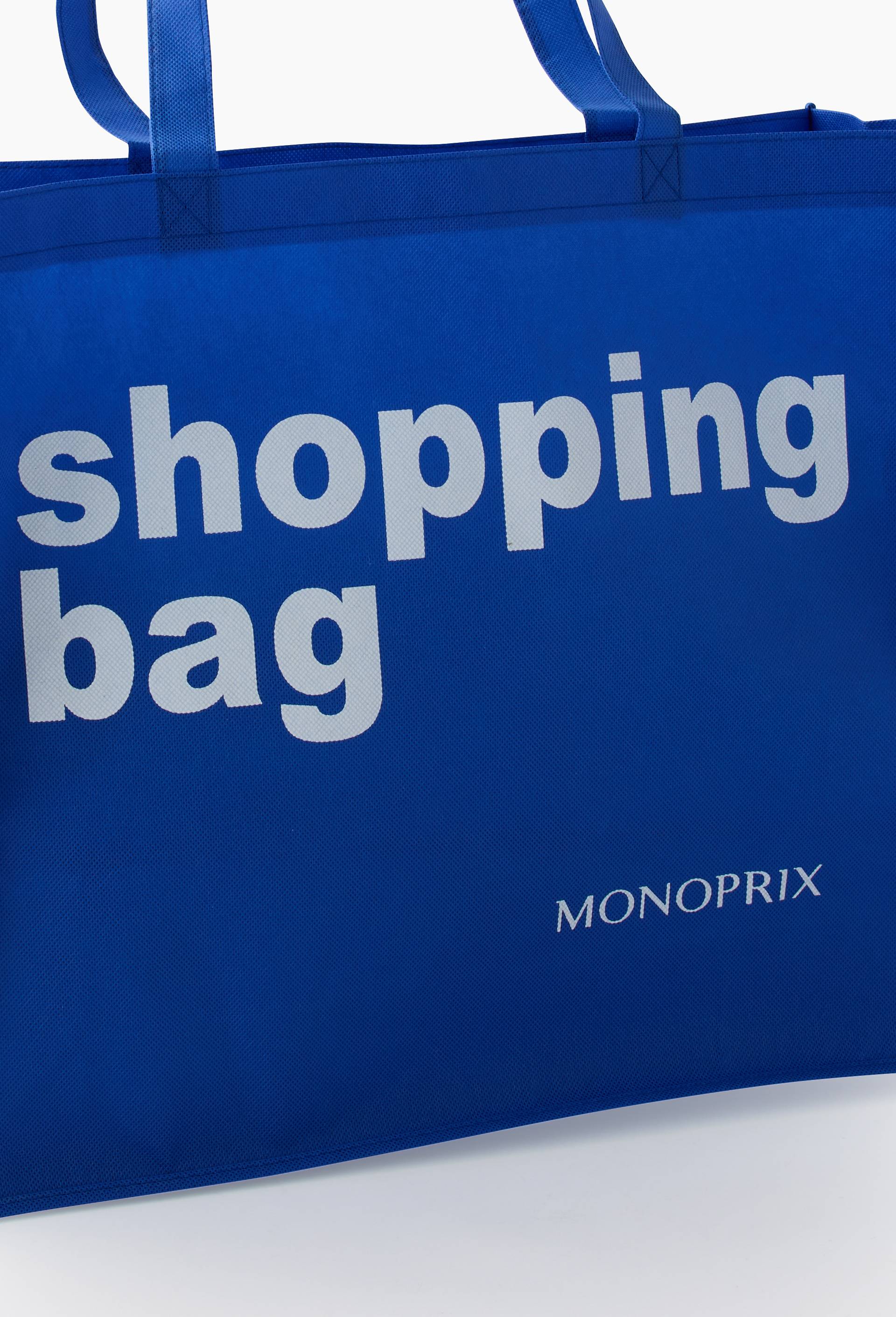 Sac shopping bag, polypropylène non tissé,45x14x40 cm MONOPRIX
