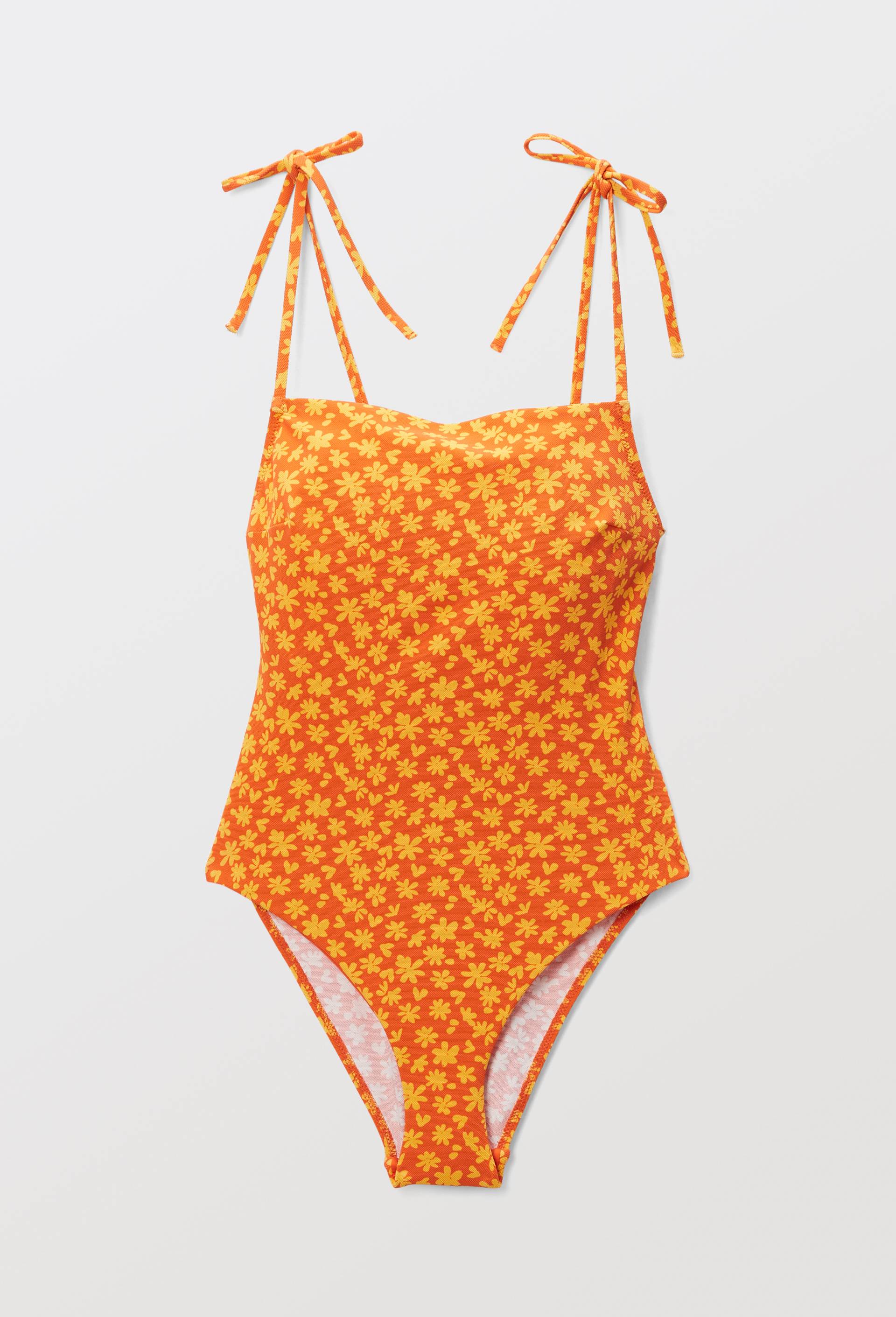 Maillot de bain 1 pièce PIA ORANGE pour femme MONOPRIX