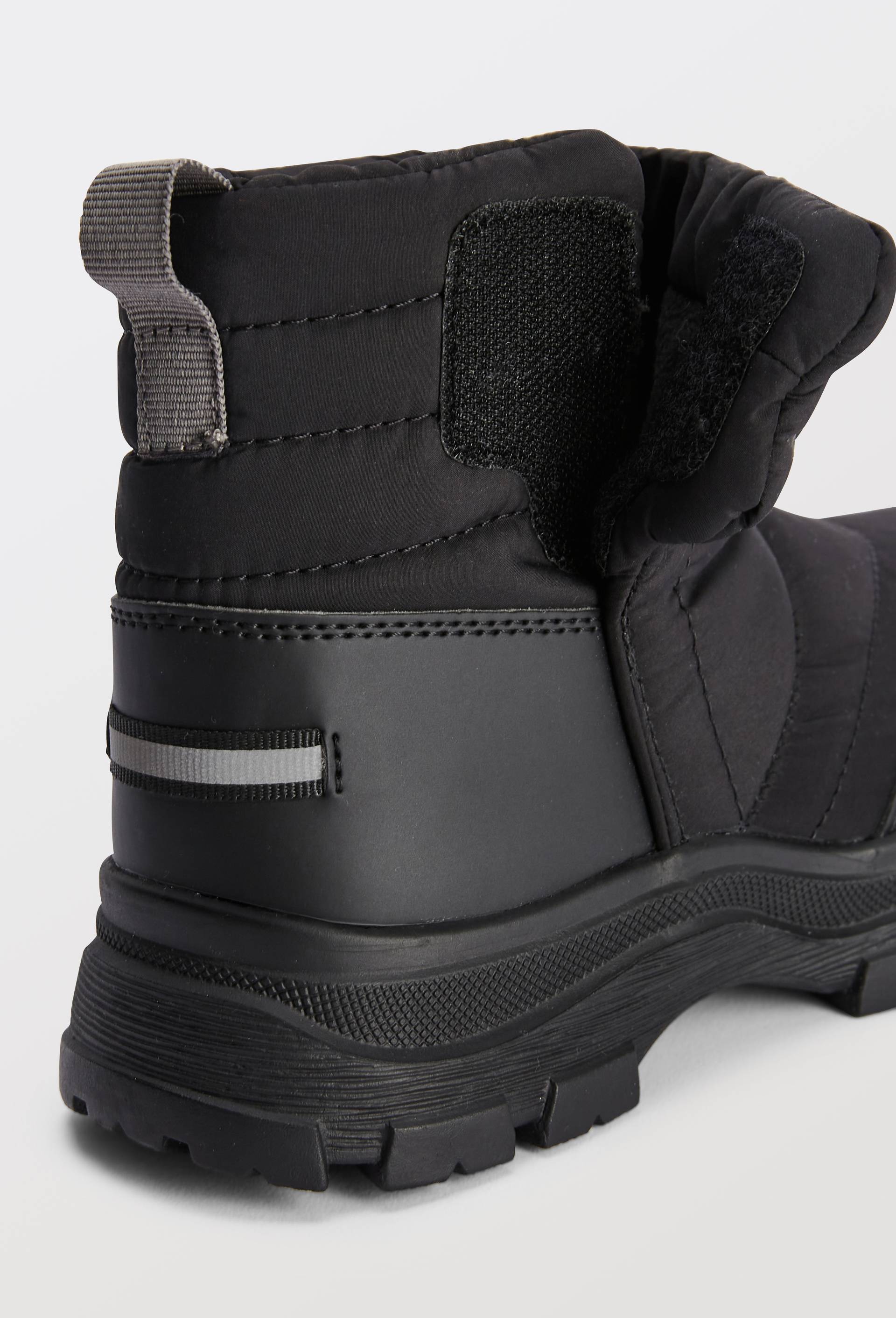 Bottines chelsea semelles crantées en cuir responsable NOIR pour enfant MONOPRIX PREMIUM