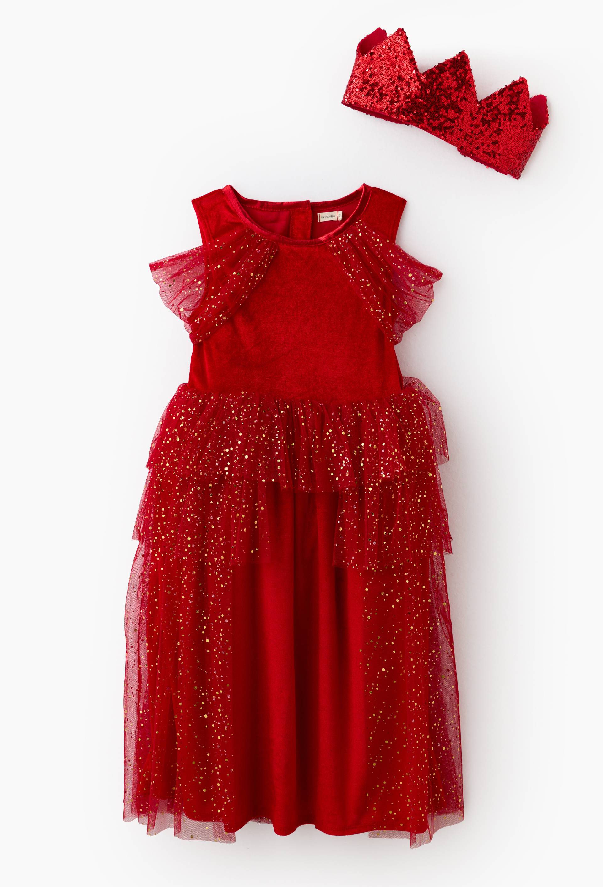 Déguisement Princesse rouge MULTICO MONOPRIX