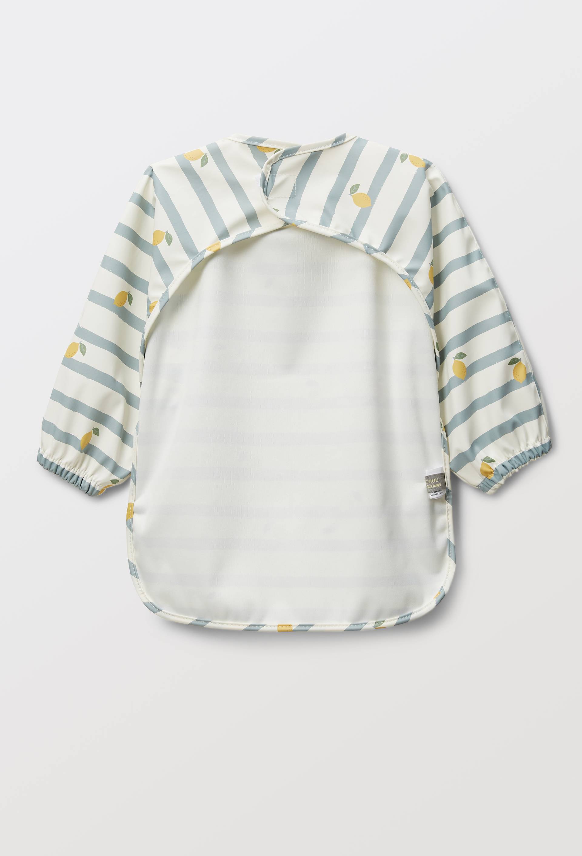 Bavoir imprimé VERT FONCE pour bébé BOUT'CHOU