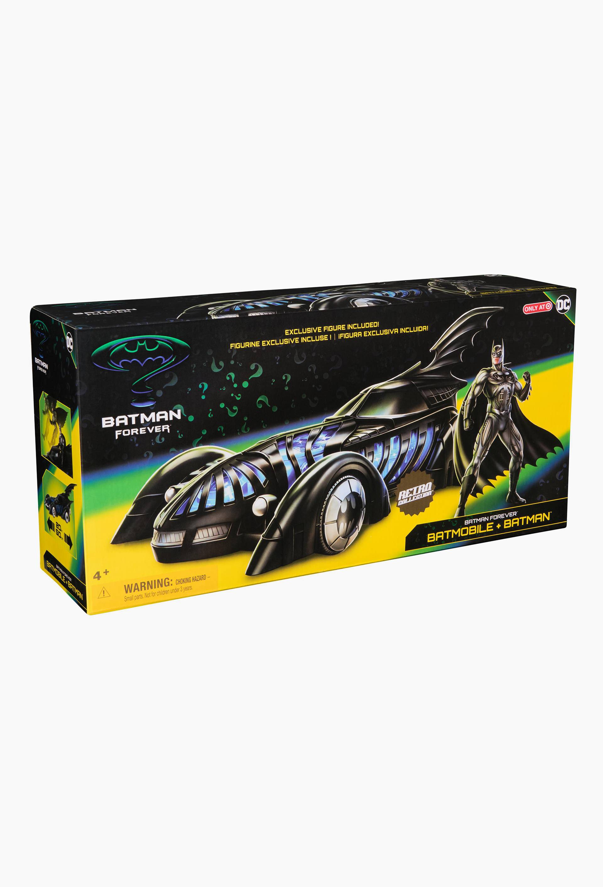 Pack Batmobile et figurine Batman Forever MULTICO SPIN MASTER