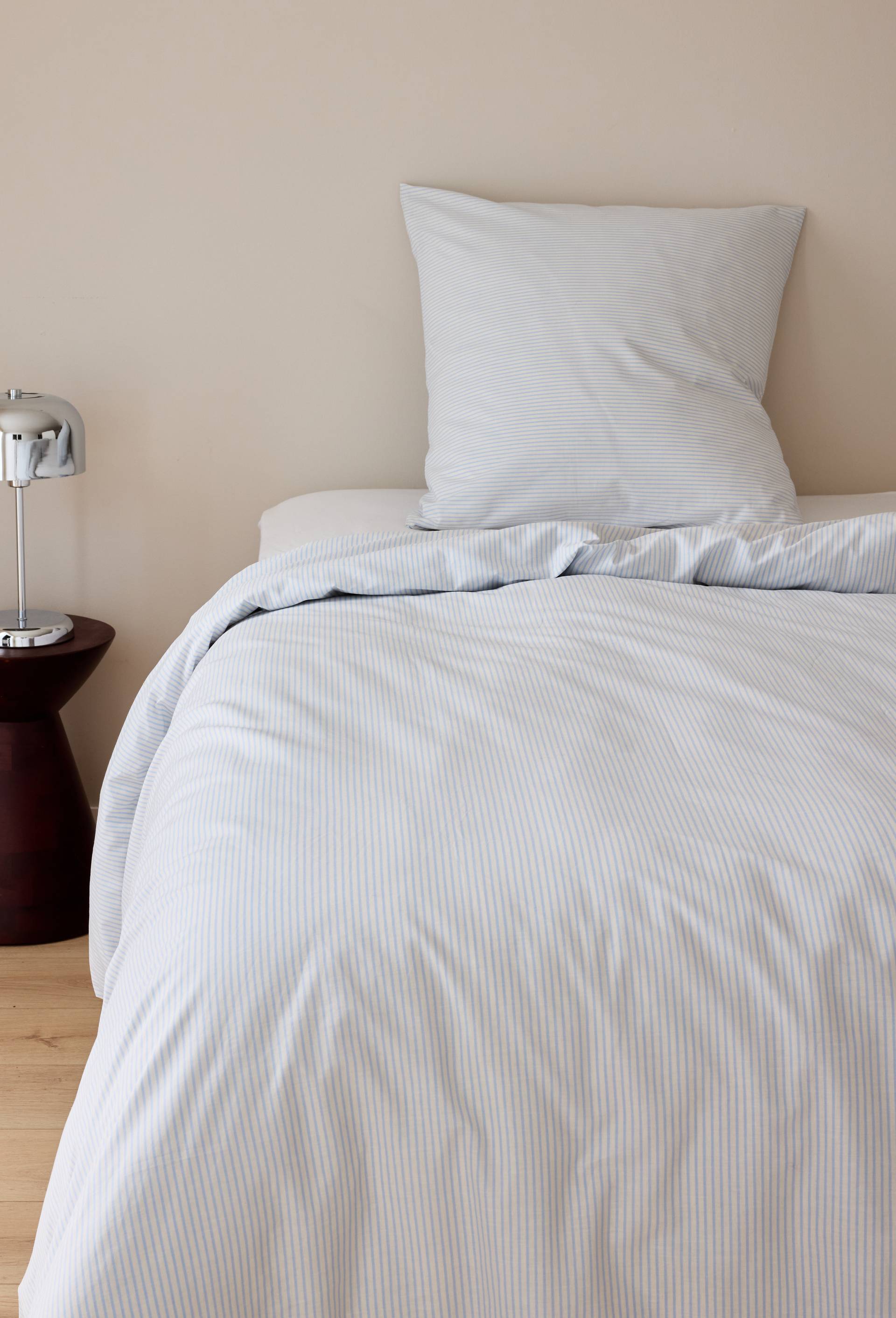 Housse de couette imprimée céleste, 140x200cm, coton bio GOTS BLEU ...