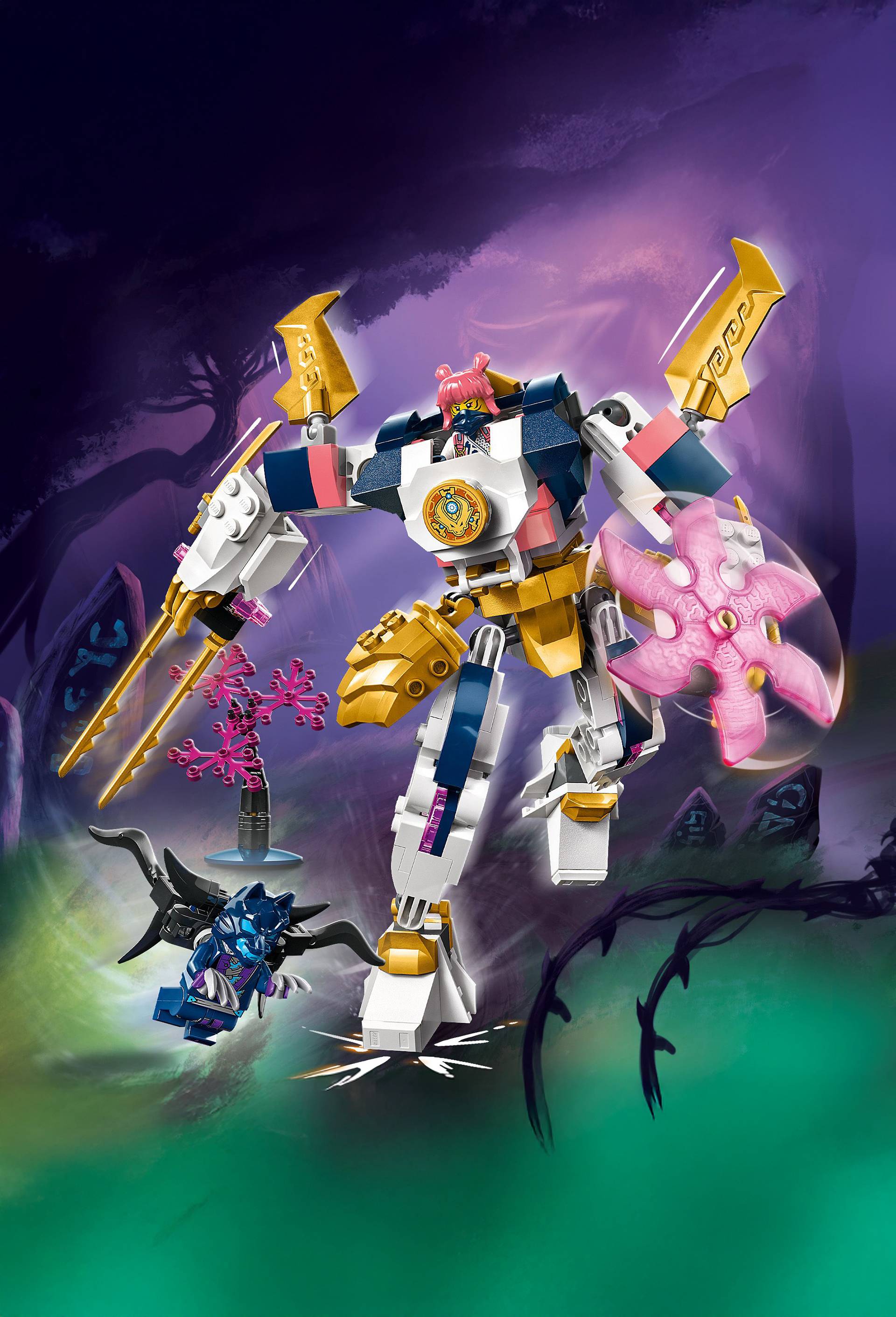 71807 - le robot élémentaire de la technologie de sora lego ninjago LEGO