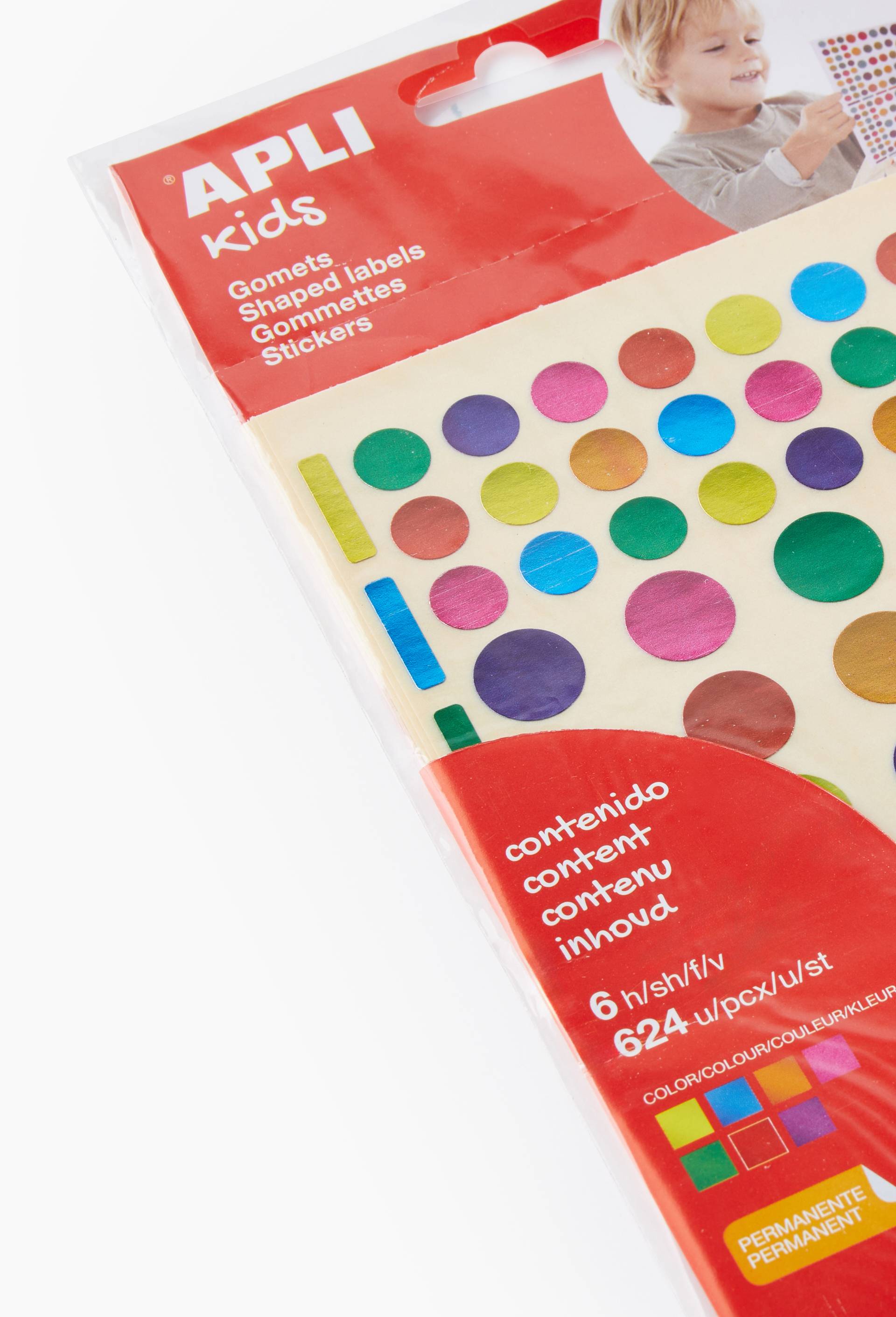 Gommettes rondes APLI