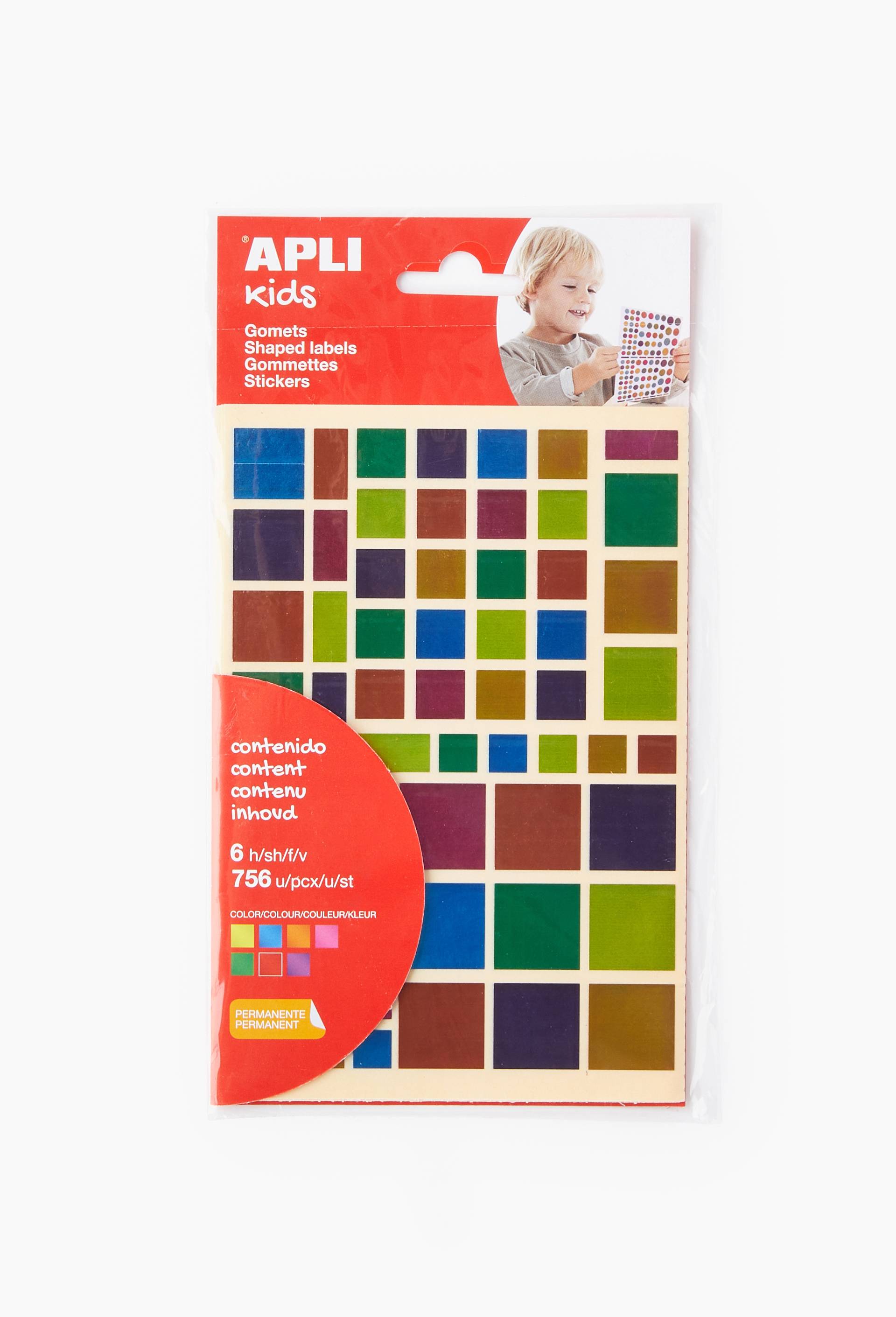 Gommettes carrées APLI