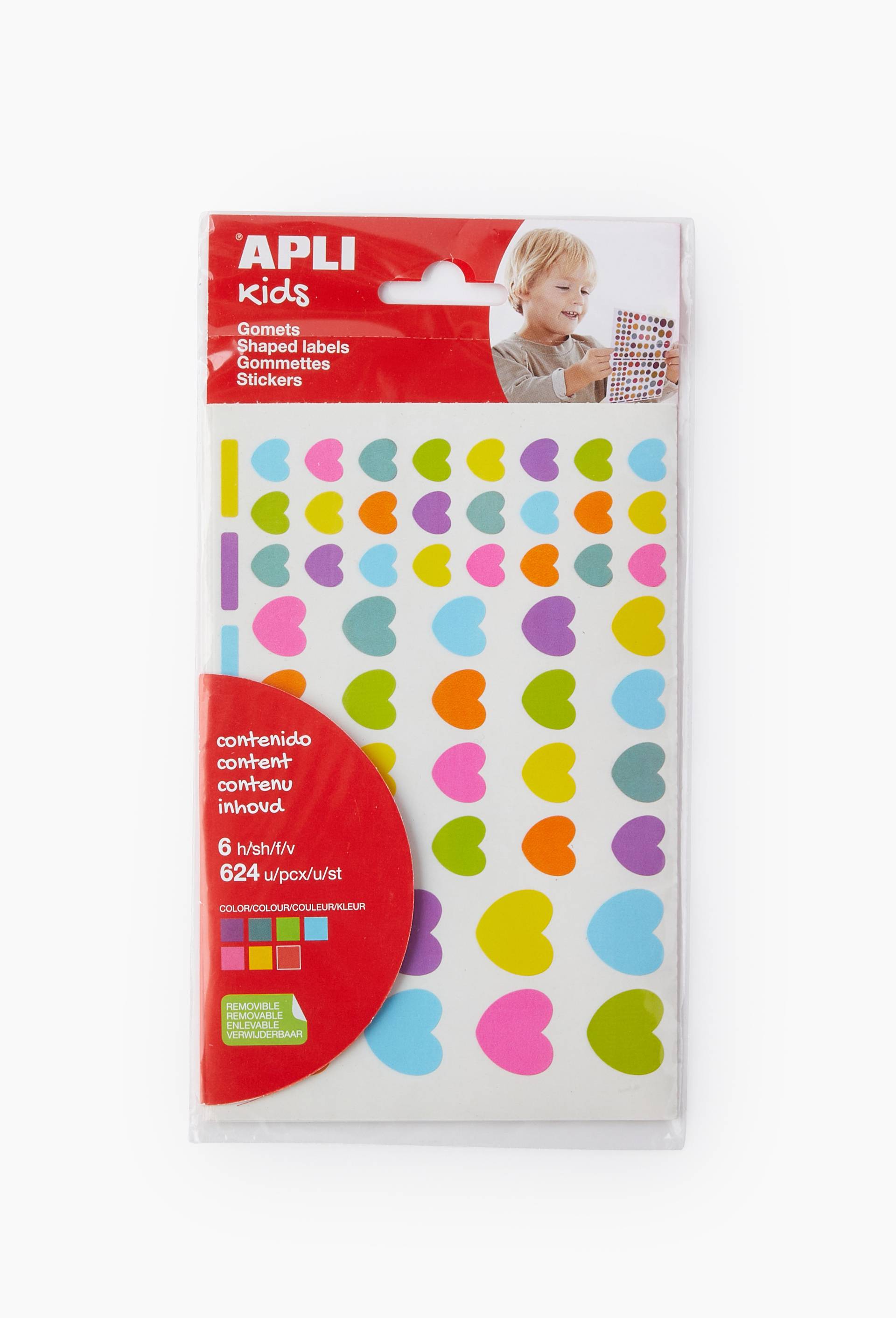 Gommettes coeur APLI