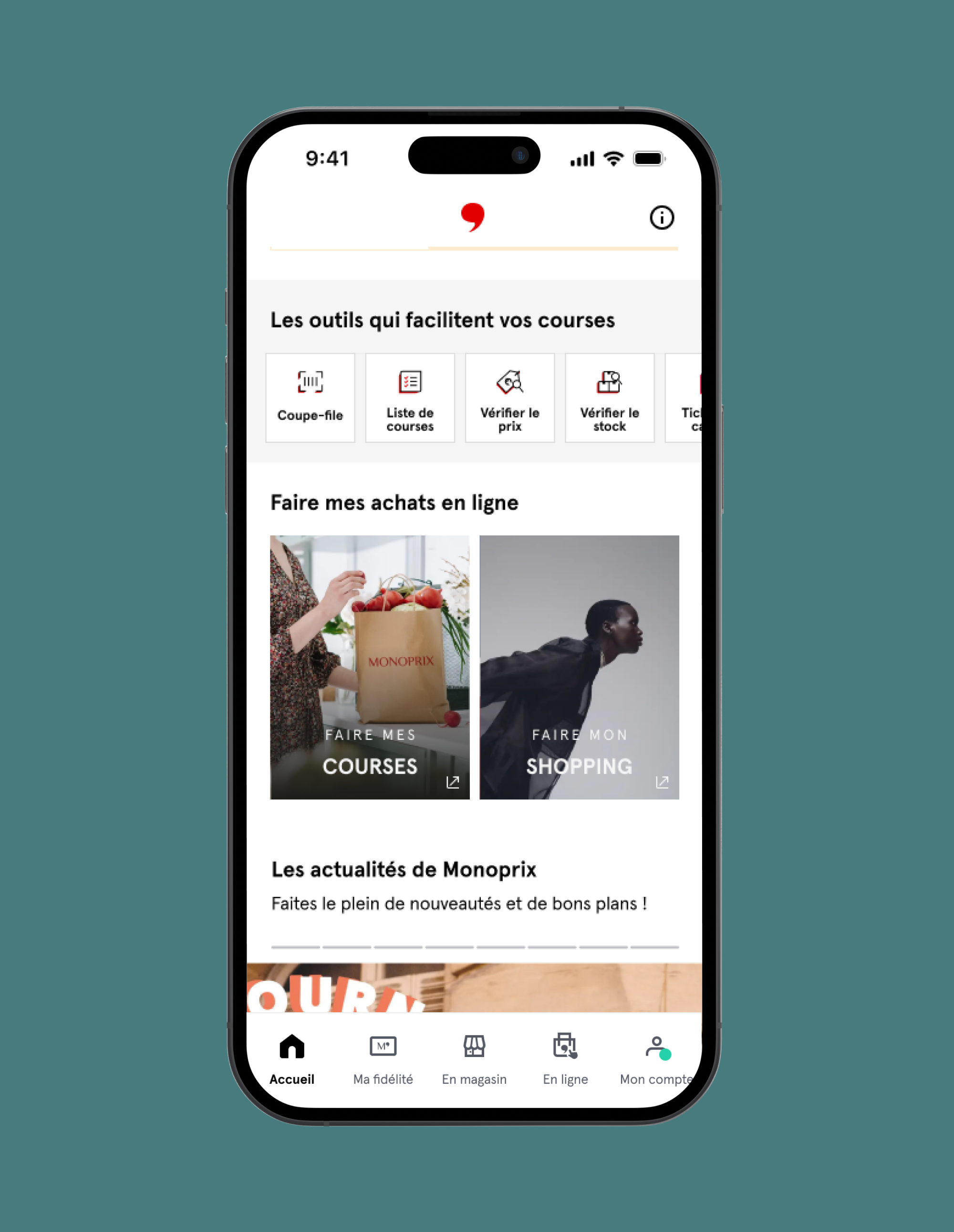 L'application M' Monoprix | Monoprix